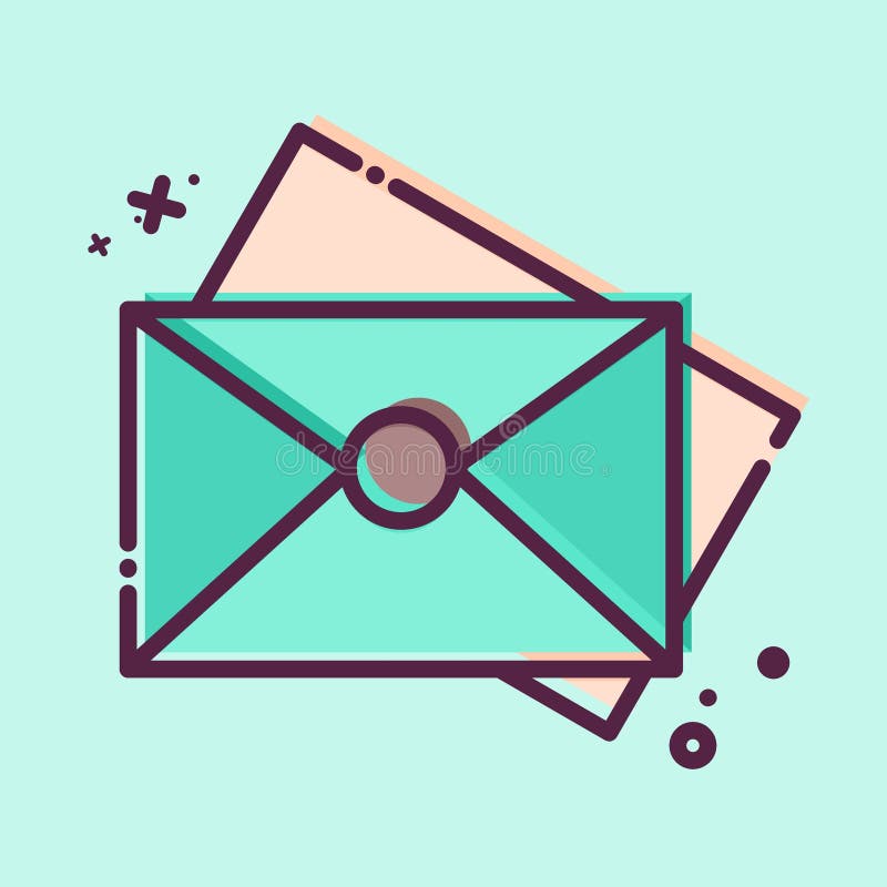 Icon Post. Related To Post Office Symbol. MBE Style. Simple Design ...