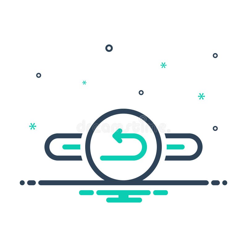 Mix Icon for Previously, Already and Formely Stock Vector ...