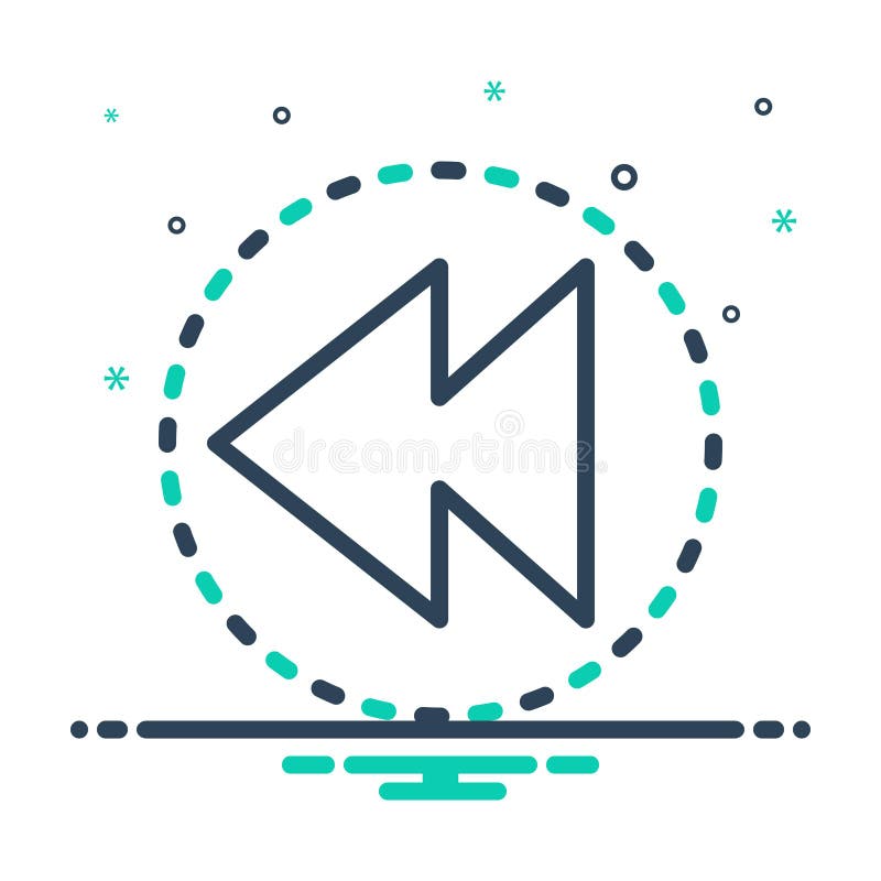 Mix Icon for Prior, Earlier and before Stock Illustration ...