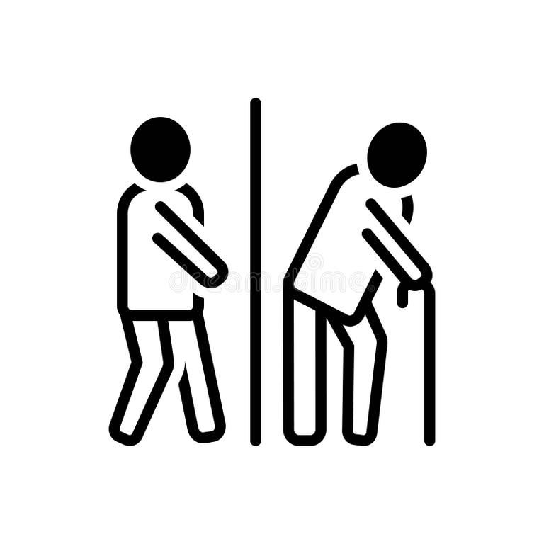 Black Solid Icon for Priority, Seniority and Lead Stock Vector ...