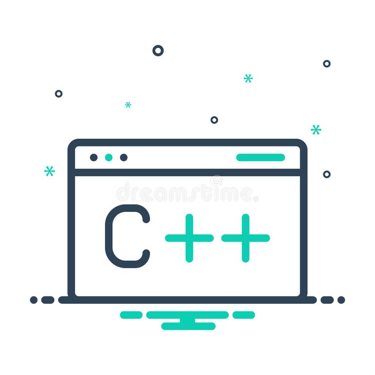 Mix Icon for Programming, Code and Internet Stock Vector - Illustration of vector, browser ...