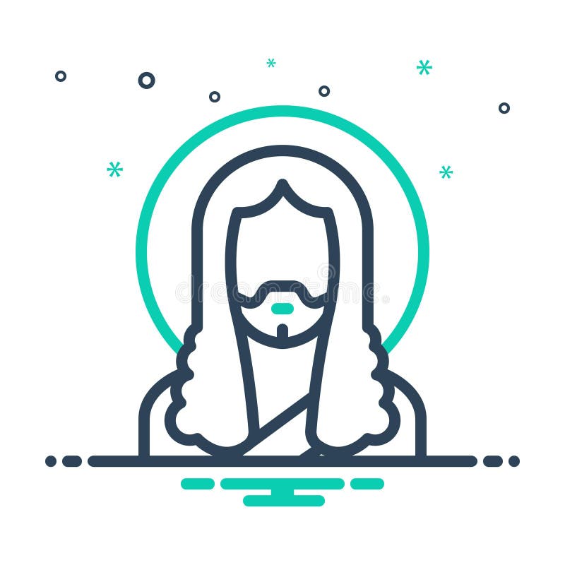 Mix Icon for Prophet, Prognosticator and Seer Stock Vector ...