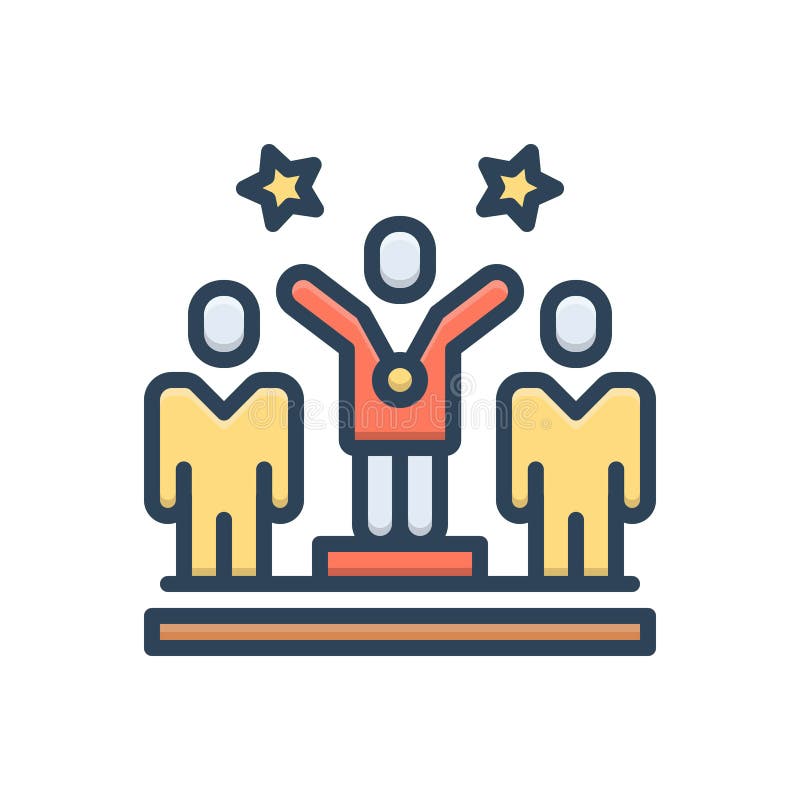 Color Illustration Icon for Proud, Highbrow and Haughty Stock Vector ...