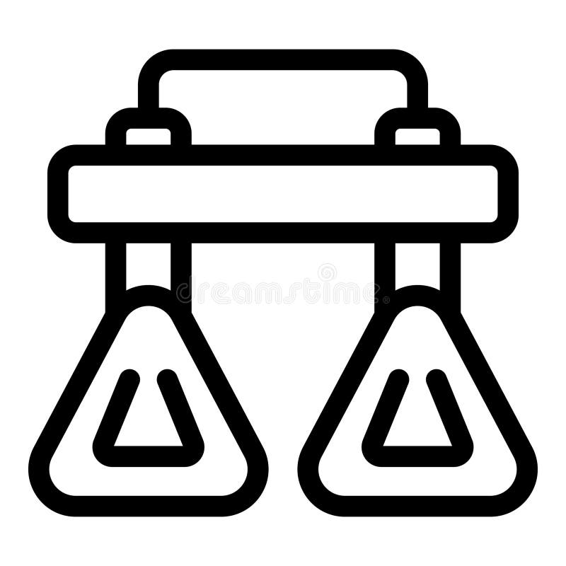 Public Transportation Handrail Icon Representing Safety and ...