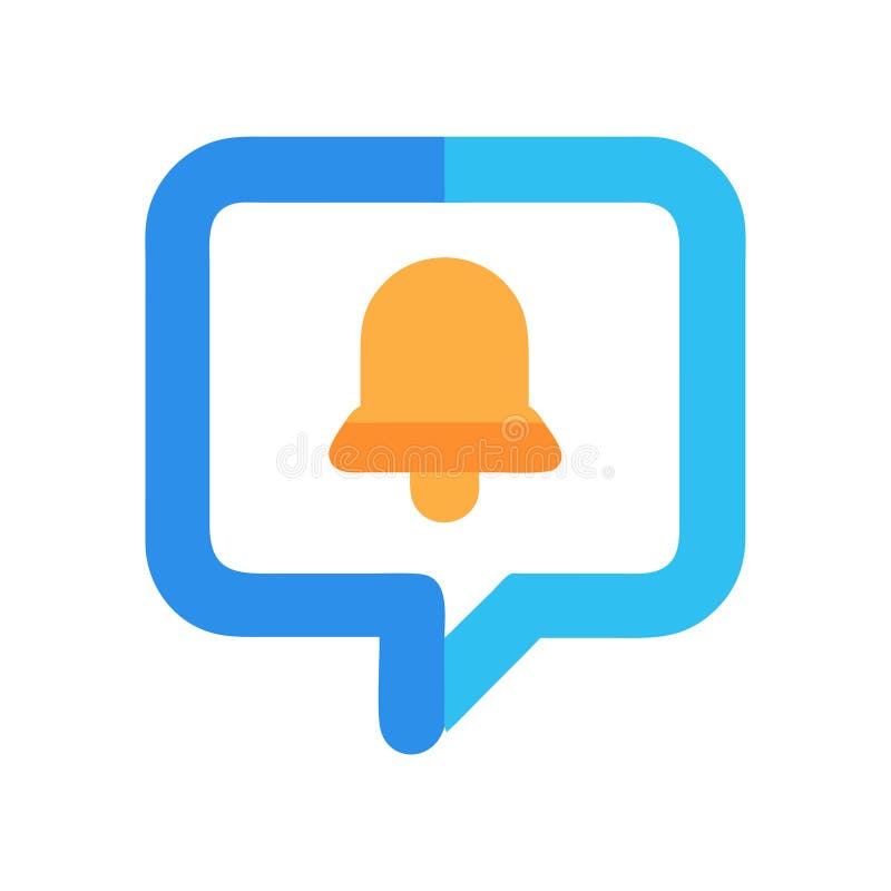 Icon for Push Notifications Stock Vector - Illustration of ...