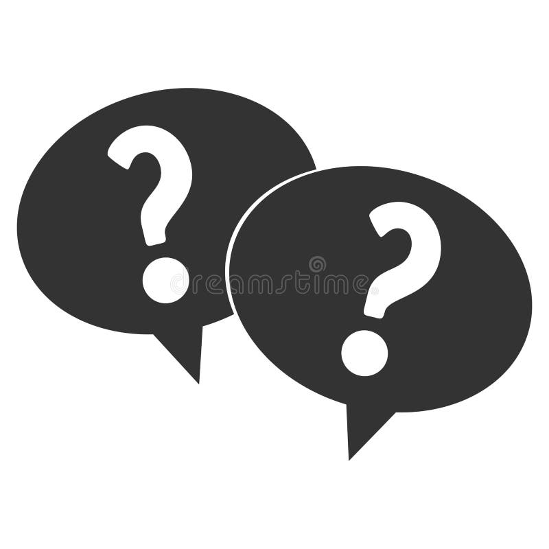 Speech Bubble Question Mark Inside Stock Illustrations – 64 Speech Bubble Question Mark Inside ...