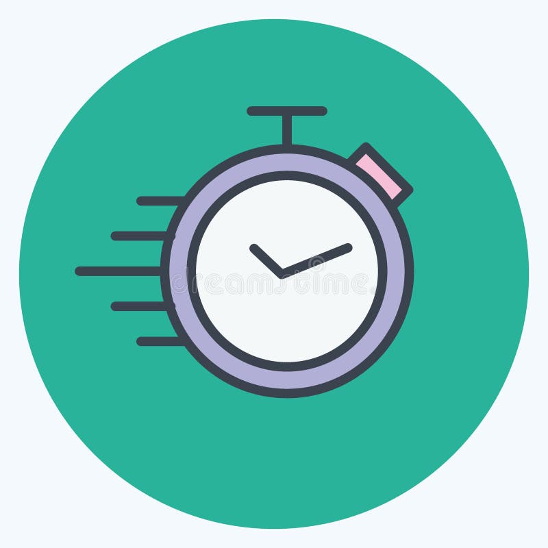 Icon Quick Response. Suitable for Feedback Symbol. Color Mate Style ...