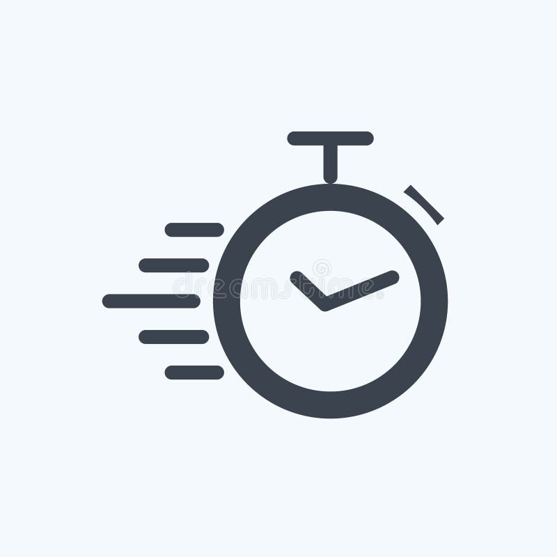 Icon Quick Response. Suitable for Feedback Symbol. Glyph Style. Simple ...