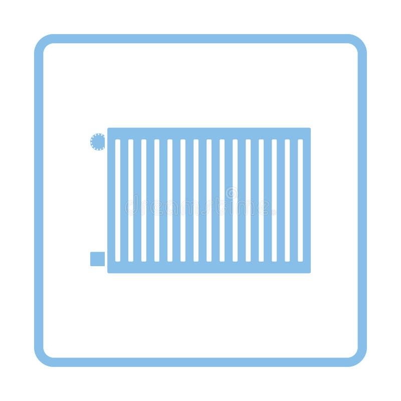 Icon of Radiator stock vector. Illustration of modern - 124408315