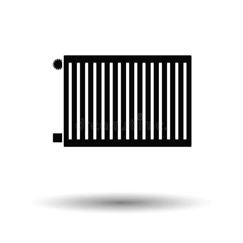 Icon of Radiator stock vector. Illustration of modern - 197693754