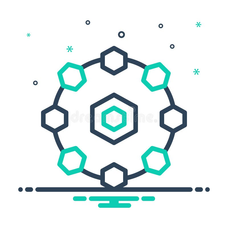 Mix Icon for Rare, Extraordinary and Uncommon Stock Vector ...