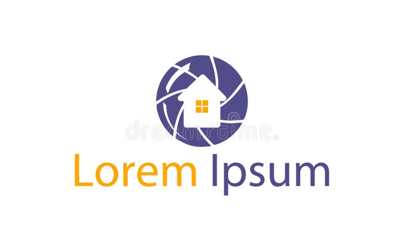 Icon for Real Estate, Construction and Insurance Business Stock Vector ...