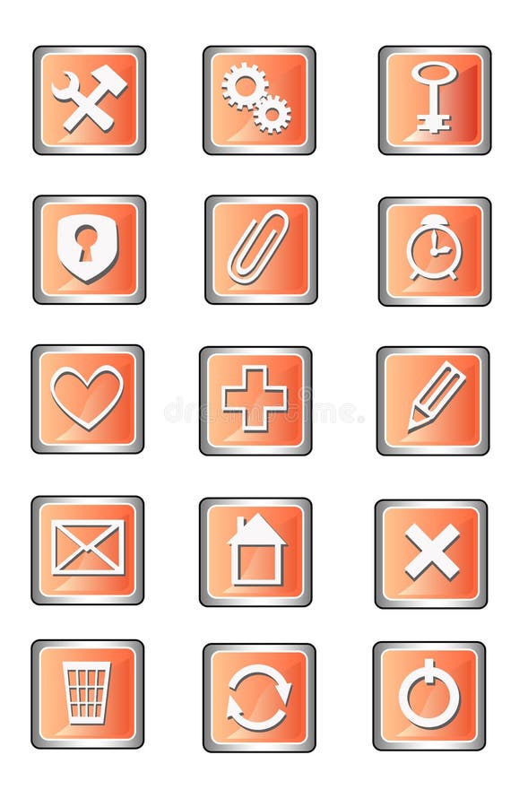 Icon Red Picture. Image: 6151033