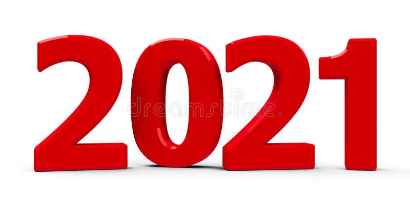 New year 2021 icon stock illustration. Illustration of figure - 195928419