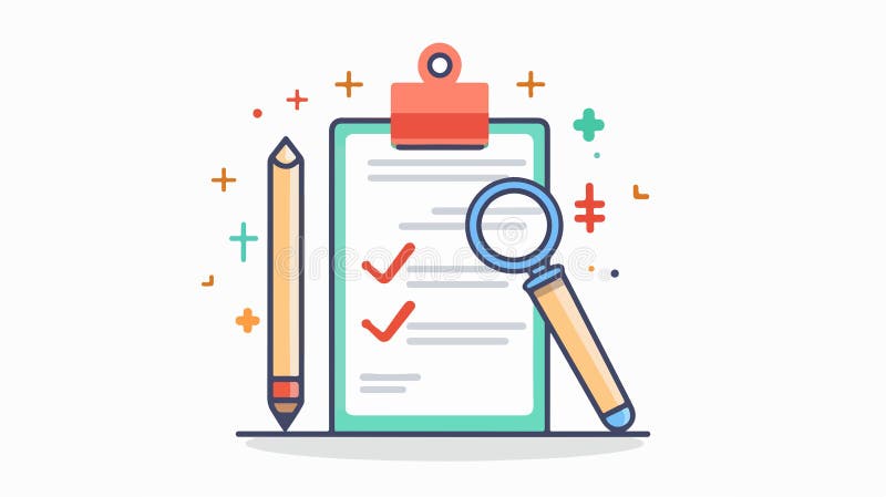 Professional Rejection Document Icon for Assessments and Reviews Stock ...