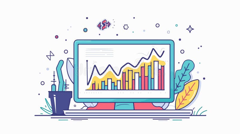 Assessment Related Graph Chart Icon for Business Reports and Data ...