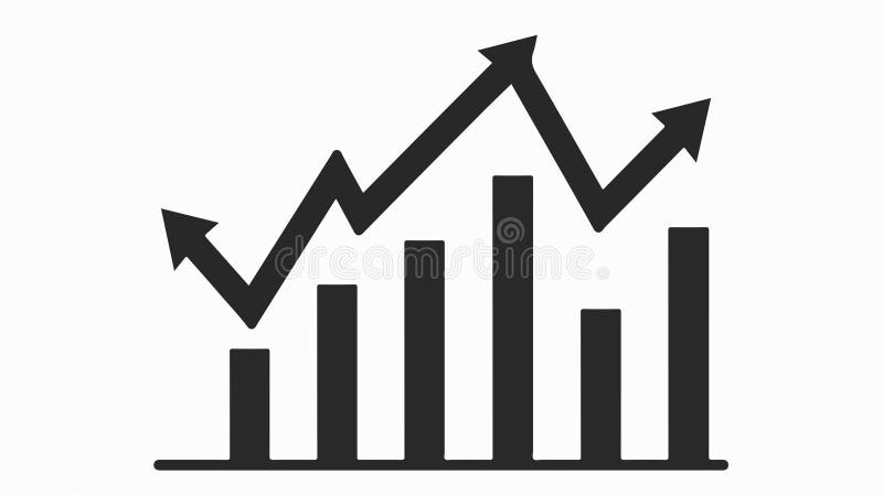 Assessment Graph Chart Icon for Business Reports and Analysis Stock ...