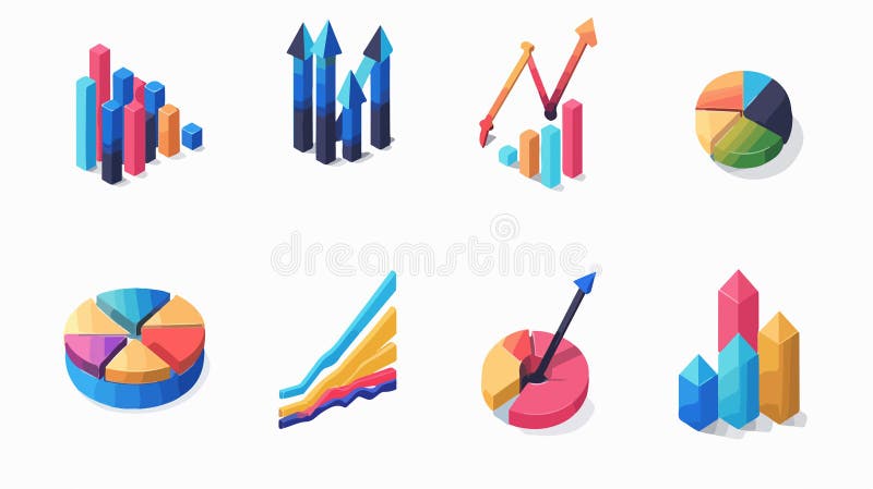 Assessment Graph Chart Icon for Business Reports and Analysis Stock ...