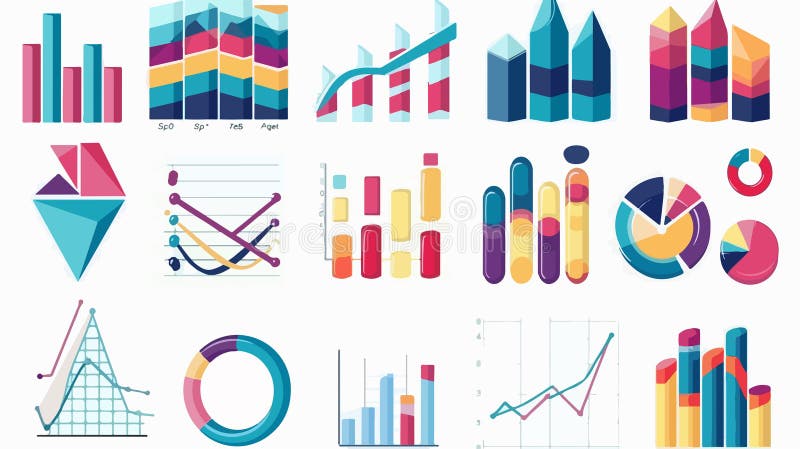 Assessment Graph Chart Icon for Business Reports and Analysis Stock ...