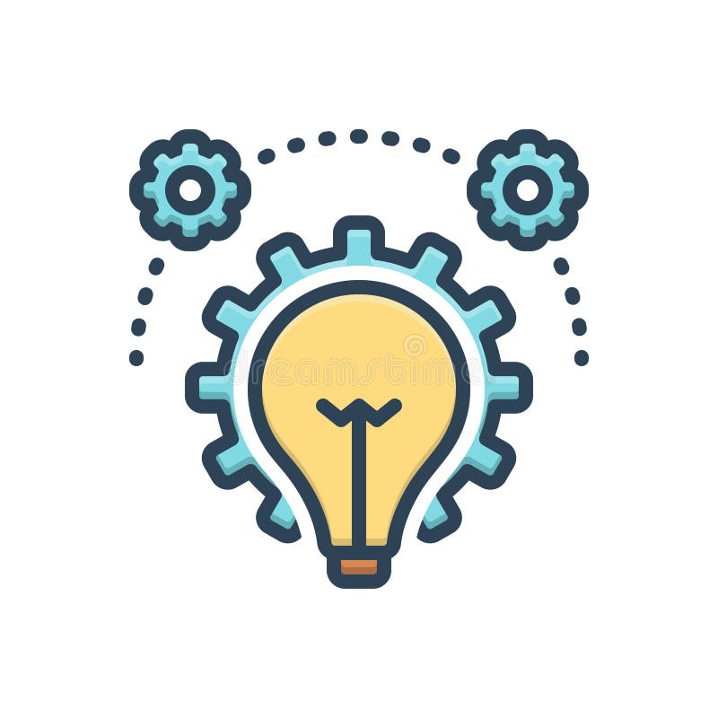 Color Illustration Icon for Relevant, Admissible and Applicable Stock ...