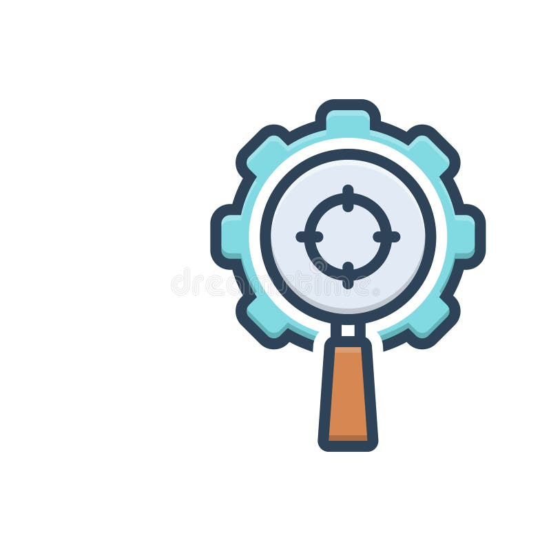 Color Illustration Icon for Relevant, Episodic and Pertinent Stock ...