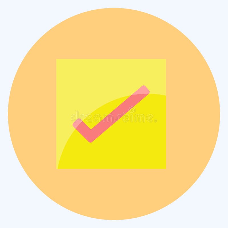 Icon Reminders. Suitable for Mobile Apps Symbol. Flat Style. Simple ...