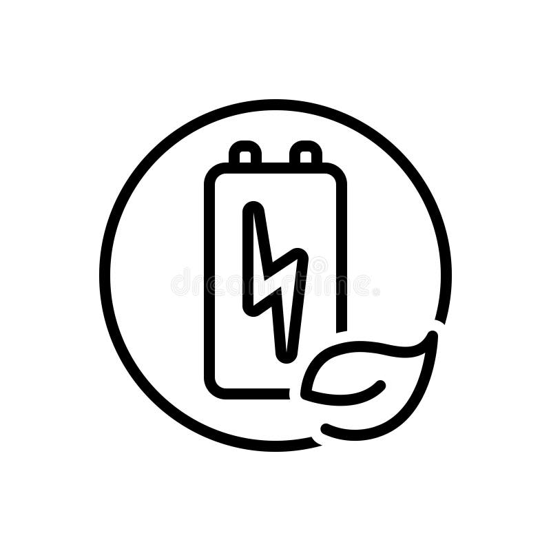 Mix Icon for Renewable Energy, Sustainable and Inexhaustible Stock ...