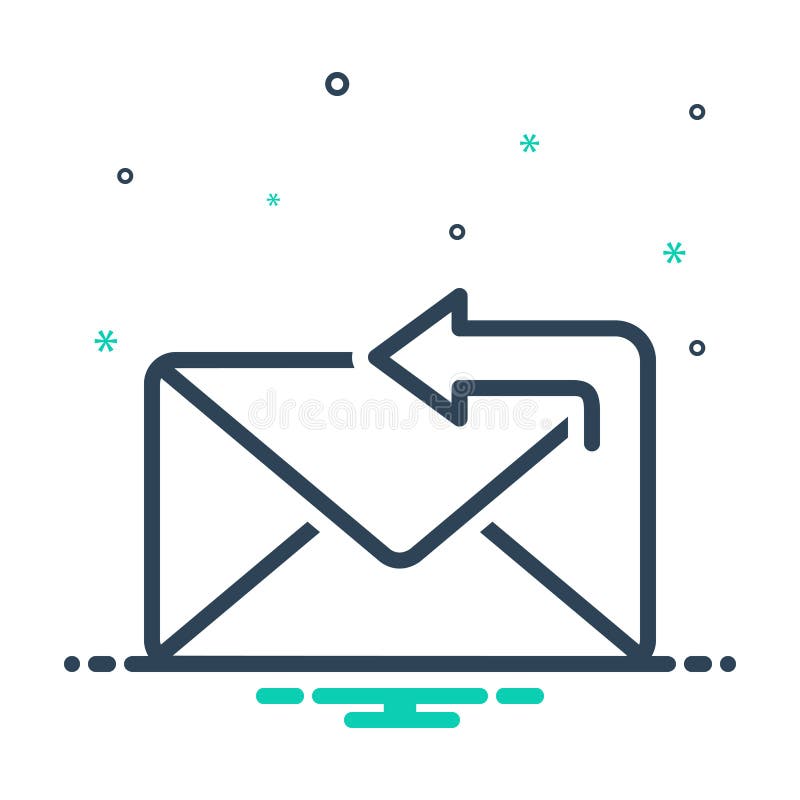Reply Response Email Deliver Send Answer Message Stock Illustration ...