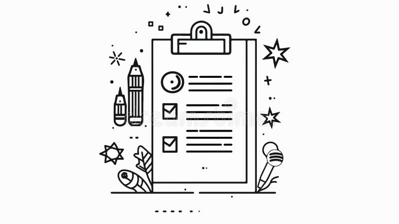 Professional Assessment Report Card Icon for Education and Evaluation ...