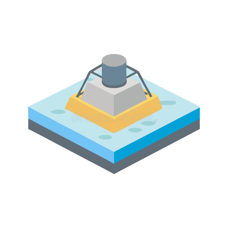 Concrete Float Design Icon for Leveling Surfaces Stock Illustration ...