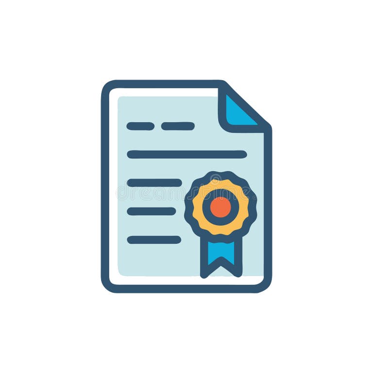 Icon of BSD License for Software Development Stock Photo - Illustration ...