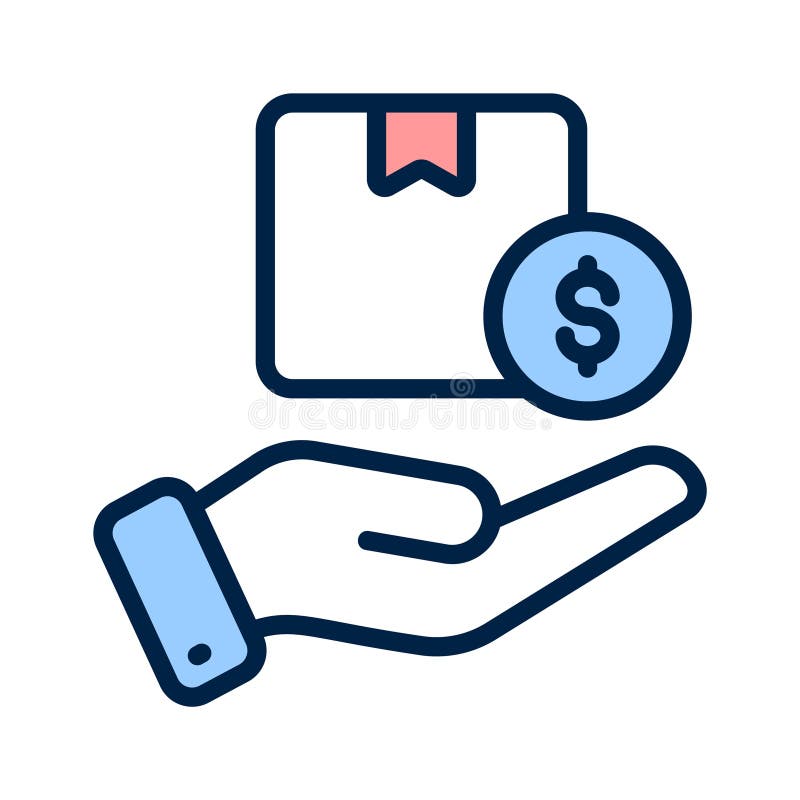 Cash on Delivery stock vector. Illustration of customer - 332214292