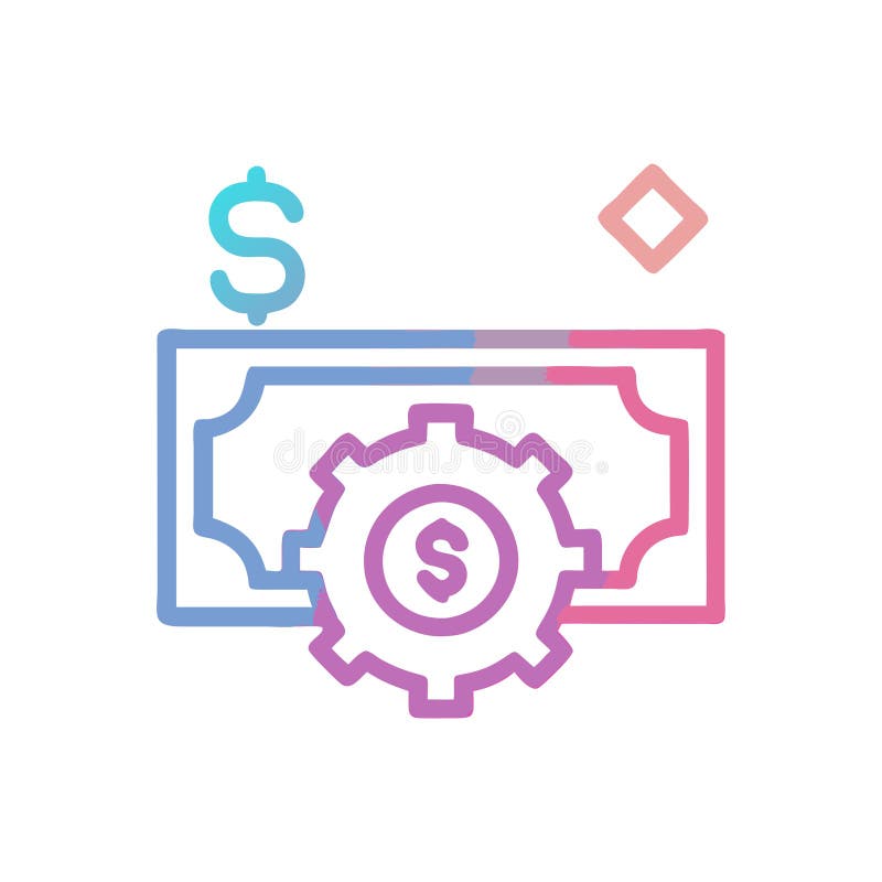 Cash Management Icon stock vector. Illustration of performance - 352797117