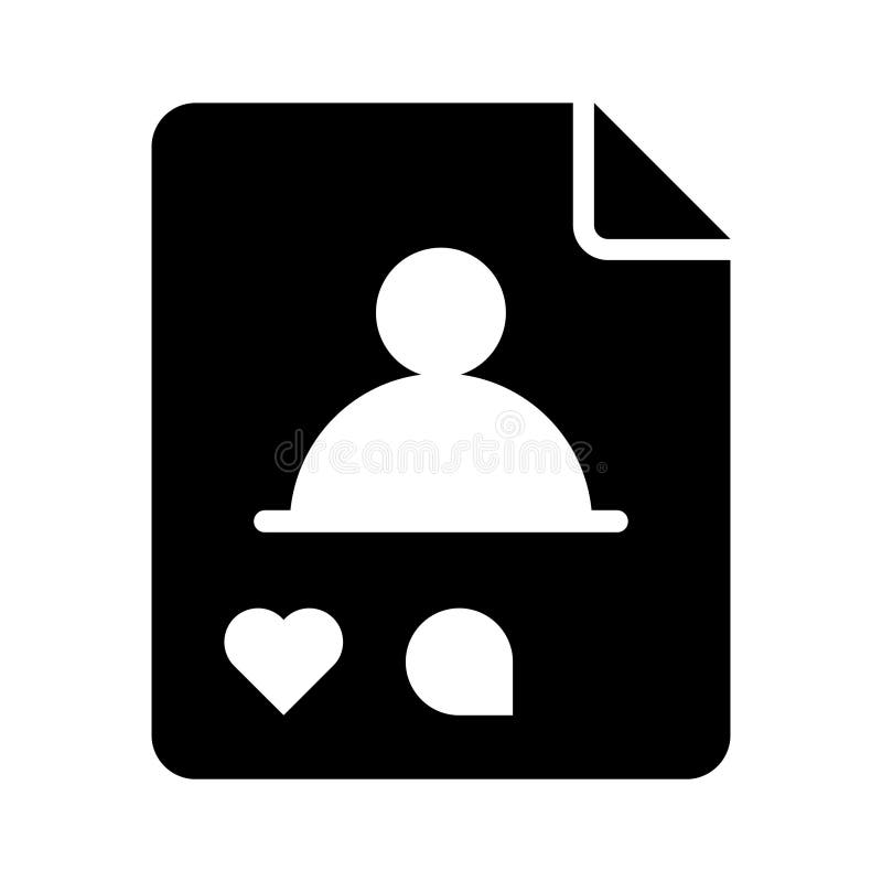 Customer Profile stock vector. Illustration of info - 336378730