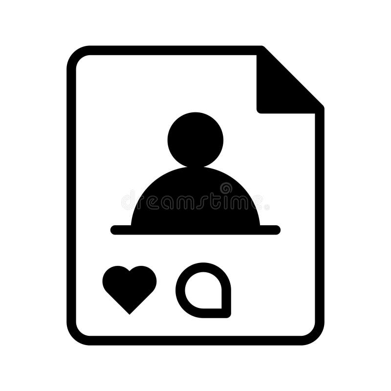 Customer Profile stock vector. Illustration of customer - 336388135