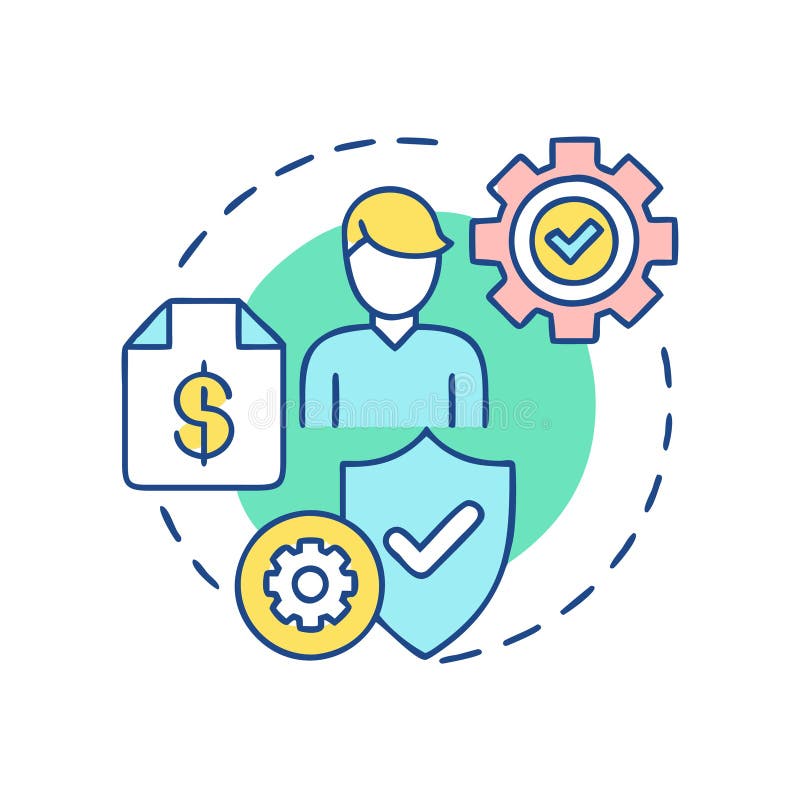 Icon Representing Employee Benefits Packages Stock Vector ...