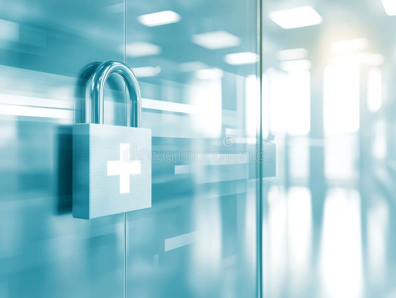 An Icon Representing Healthcare Data Privacy in a Hospital Environment ...