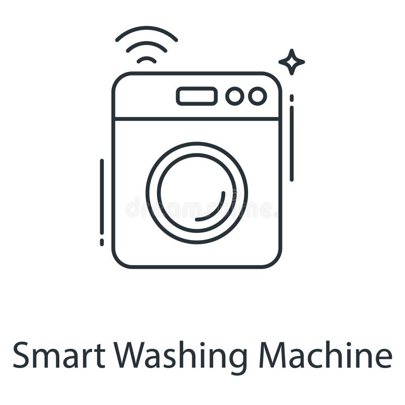 Intelligent Washing Machine Stock Illustrations – 245 Intelligent ...