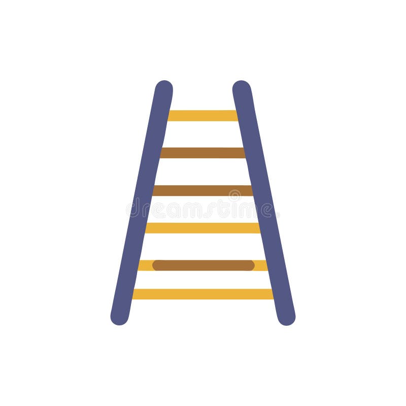 Ladder Tool Icon for Work stock image. Illustration of rent - 359070279