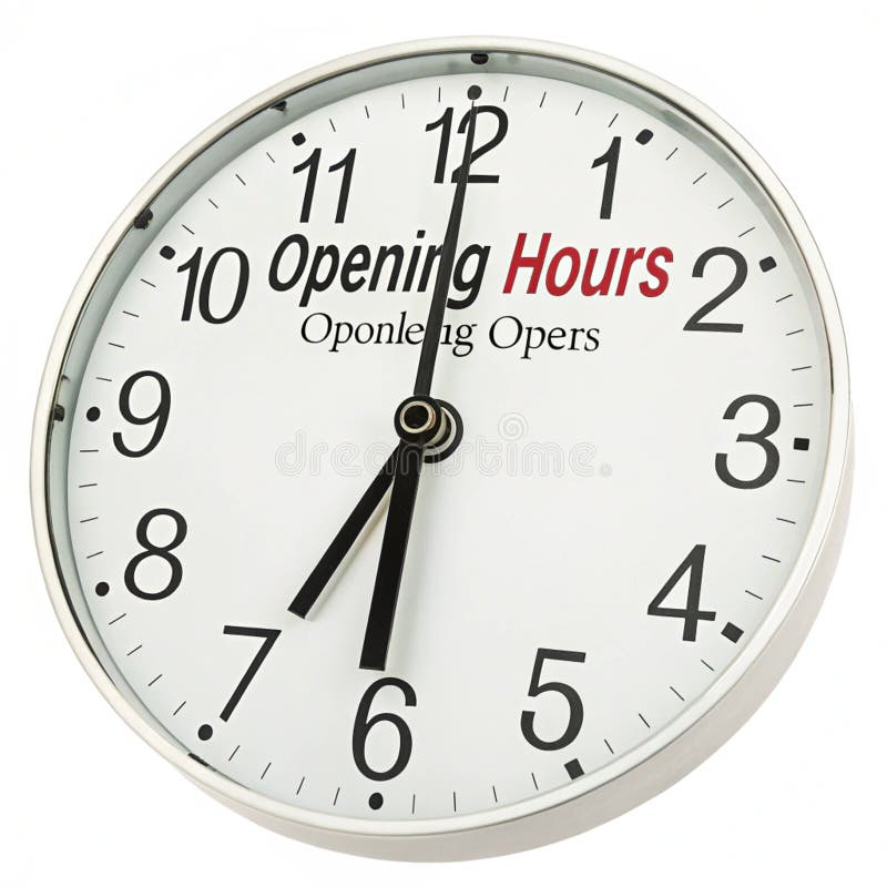 Opening Hours Restaurant Stock Illustrations – 255 Opening Hours ...