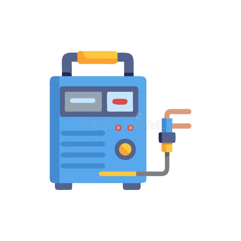Reliable Welding Machine Icon for Safety Stock Illustration ...