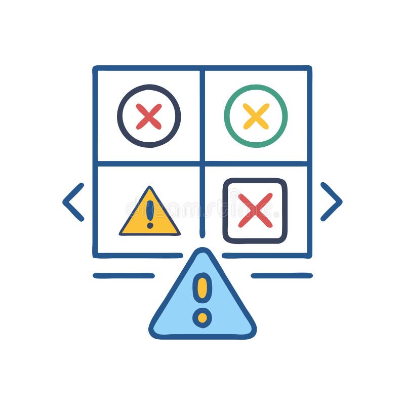 Understanding Risk Assessment Matrices for Success Stock Vector ...