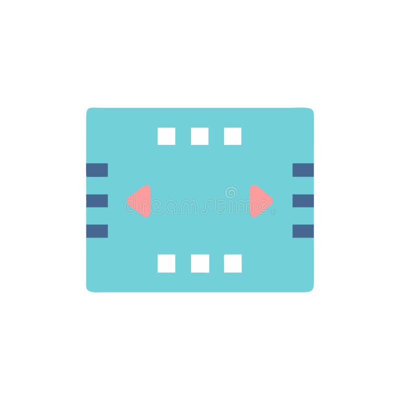 Video Switcher Icon for Broadcasting Stock Illustration - Illustration ...
