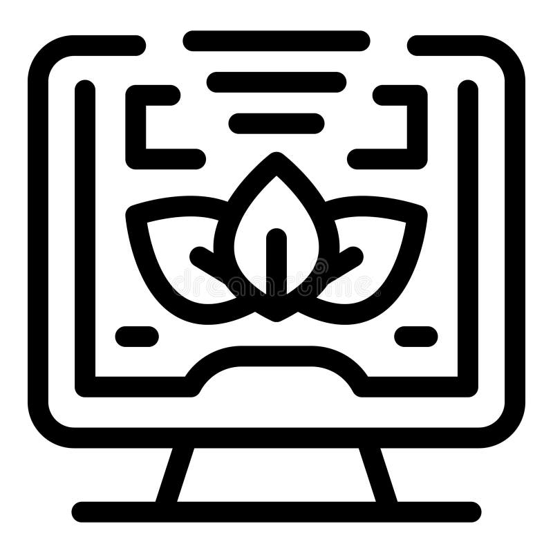 This Icon Represents the Concept of Sustainable Technology and ...