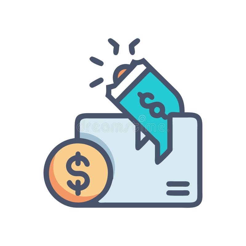 Icon for Overview of Financial Liabilities Stock Vector - Illustration ...