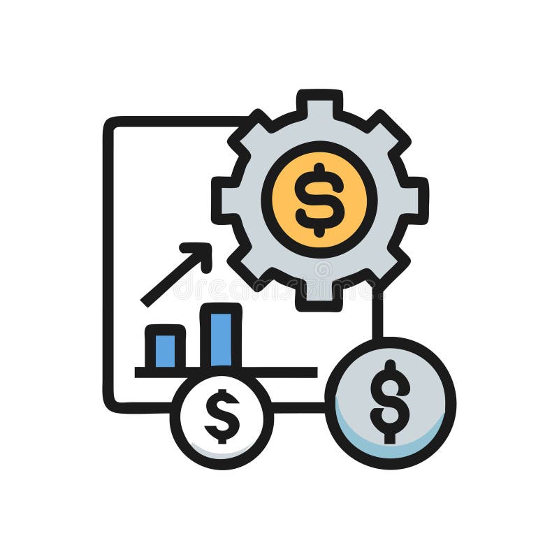 Icon for Overview of Financial Management Stock Vector - Illustration ...