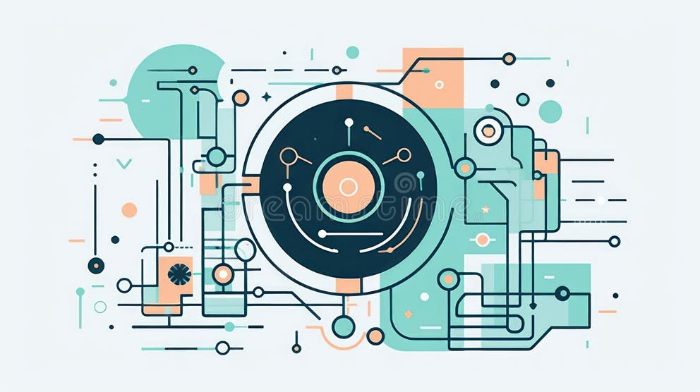 A Machine Learning Icon Representing the Use of Algorithms To Analyze ...