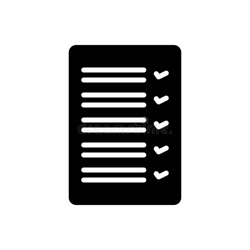 Black Solid Icon for Result, Outcome and Outgrowth Stock Vector ...