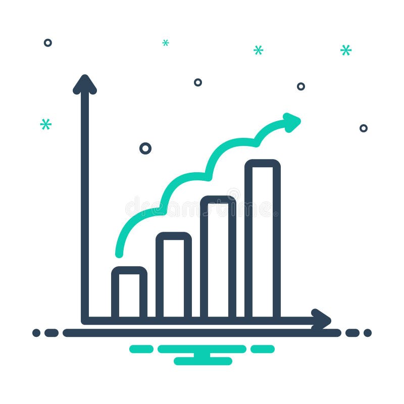 Mix Icon for Result, Outcome and Consequence Stock Illustration ...