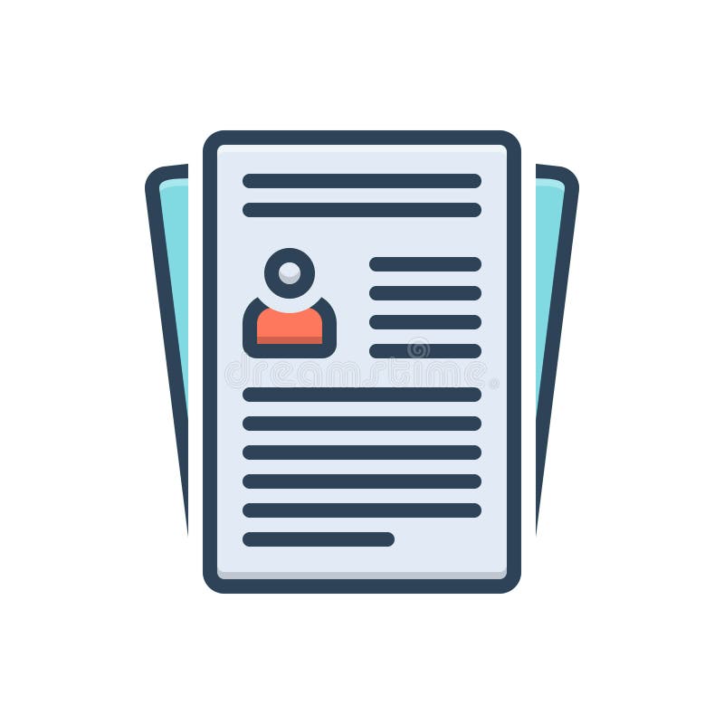 Resumesummary Stock Illustrations – 4 Resumesummary Stock Illustrations ...